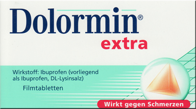 Pain - DOLORMIN EXTRA 20 pc. - BENNEWITZ DRUGS DIVISION - English