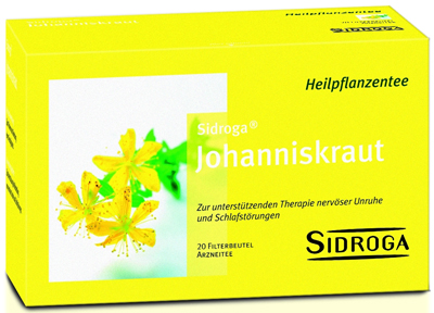Medicine tea - SIDROGA JOHANNISKRAUT 20 pc. - BENNEWITZ DRUGS DIVISION ...